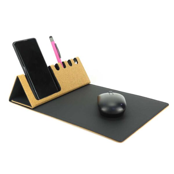 Multi Function Foldable Cork+PU Mousepad - The Fab Store